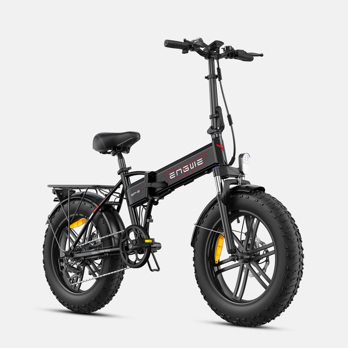 EP-2 Boost Folding Fat Tire Electric Bike for All-Terrain – ENGWE