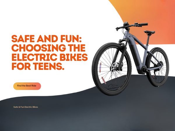 Safe and Fun: Choosing the Best Electric Bikes for Teens – ENGWE Official