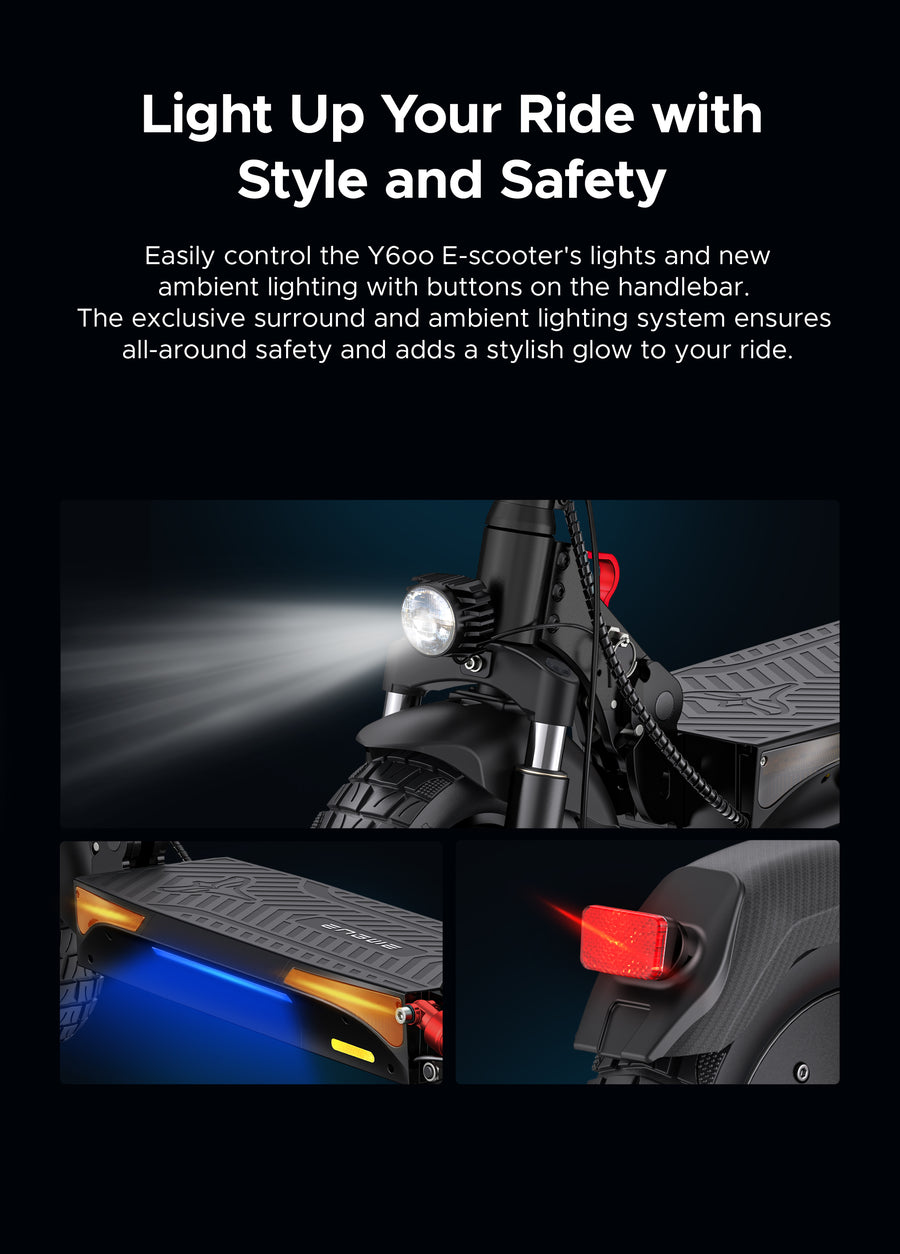 ENGWE Y600 Upgrade: Foldable Electric Scooter – ENGWE Official