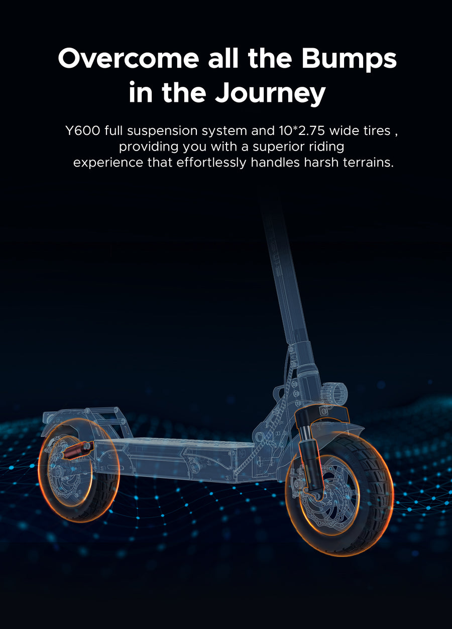 ENGWE Y600 Upgrade: Foldable Electric Scooter – ENGWE Official