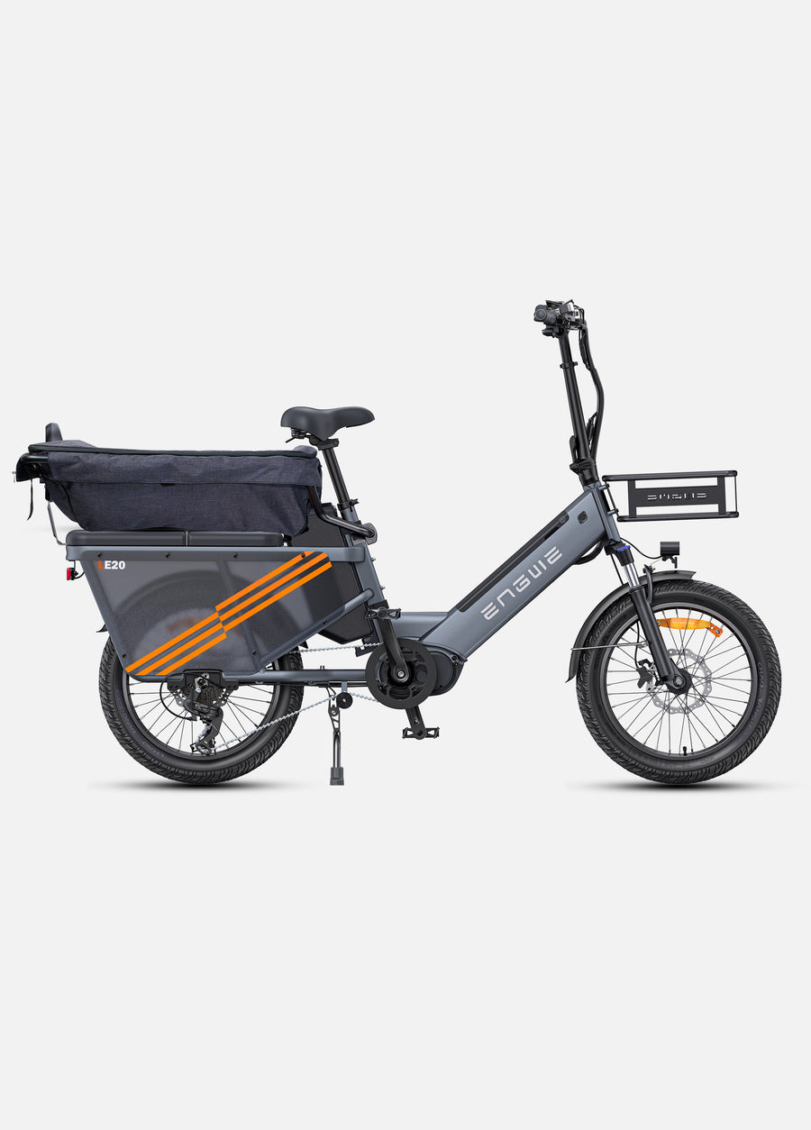 ENGWE LE20 Torque Sensor 350KM Flash Charge Cargo E-Bike
