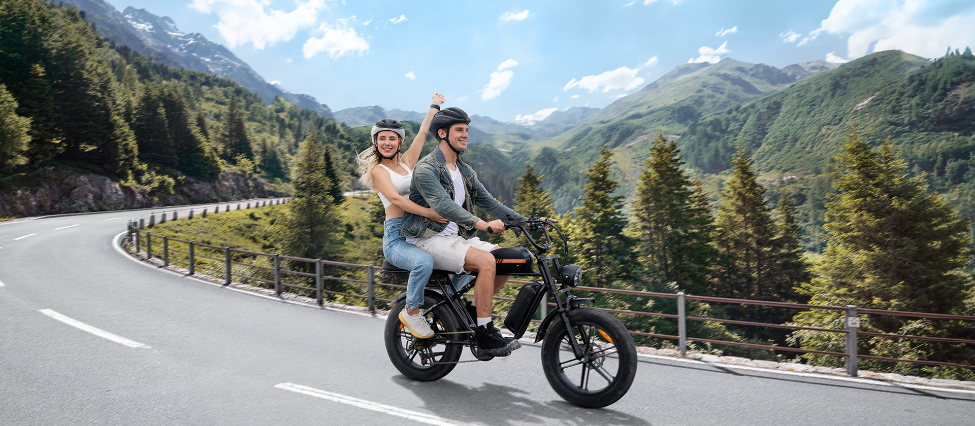 ENGWE M1 250W 65Nm 170KM Dual Passenger Electric Fat Bike