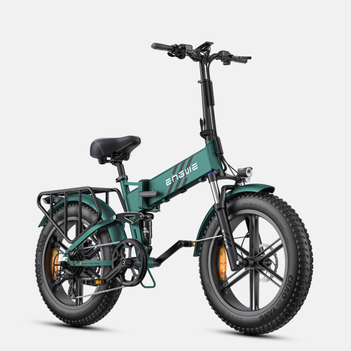 ENGWE Engine Pro 2.0 52V 20” Fat Tire Folding Ebike